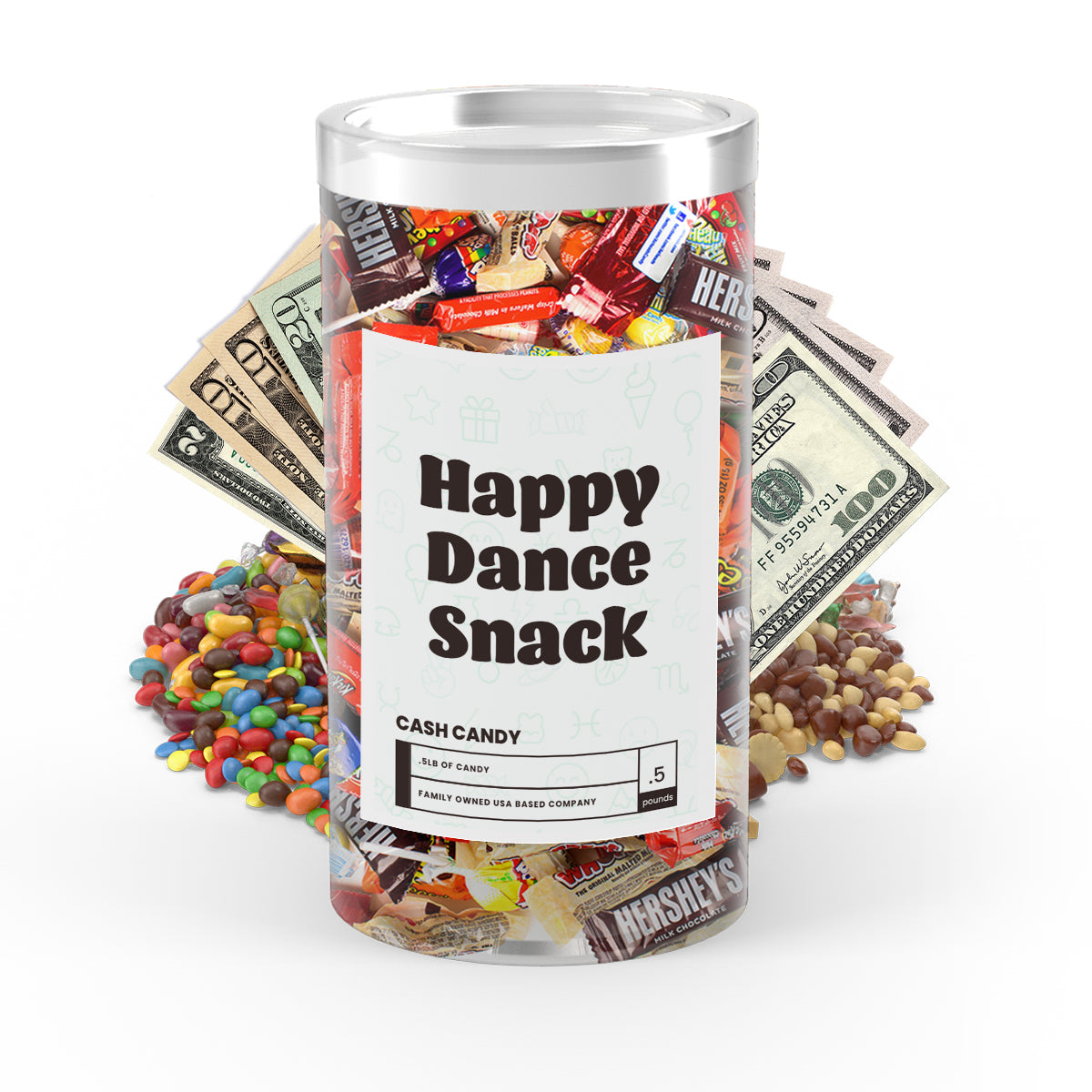 Happy Dance Snack Cash Candy – Jewelry Candles - Cash Candles, Money ...