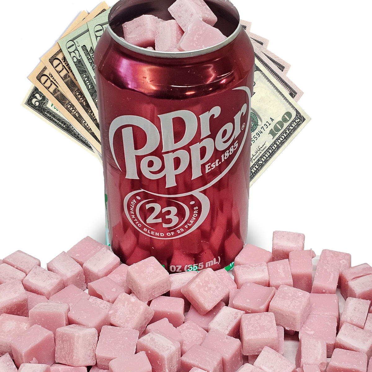 Dr Pepper Candle , Dr Pepper Money Candle, Dr Pepper Cash Candle ...