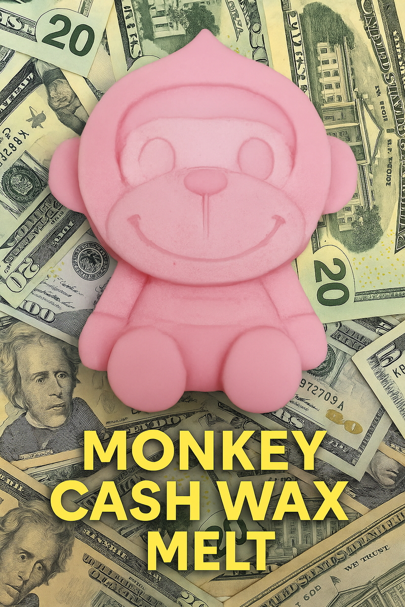 GIANT MONKEY CASH WAX MELT (WORLD'S LARGEST) – Jewelry Candles, Cash ...
