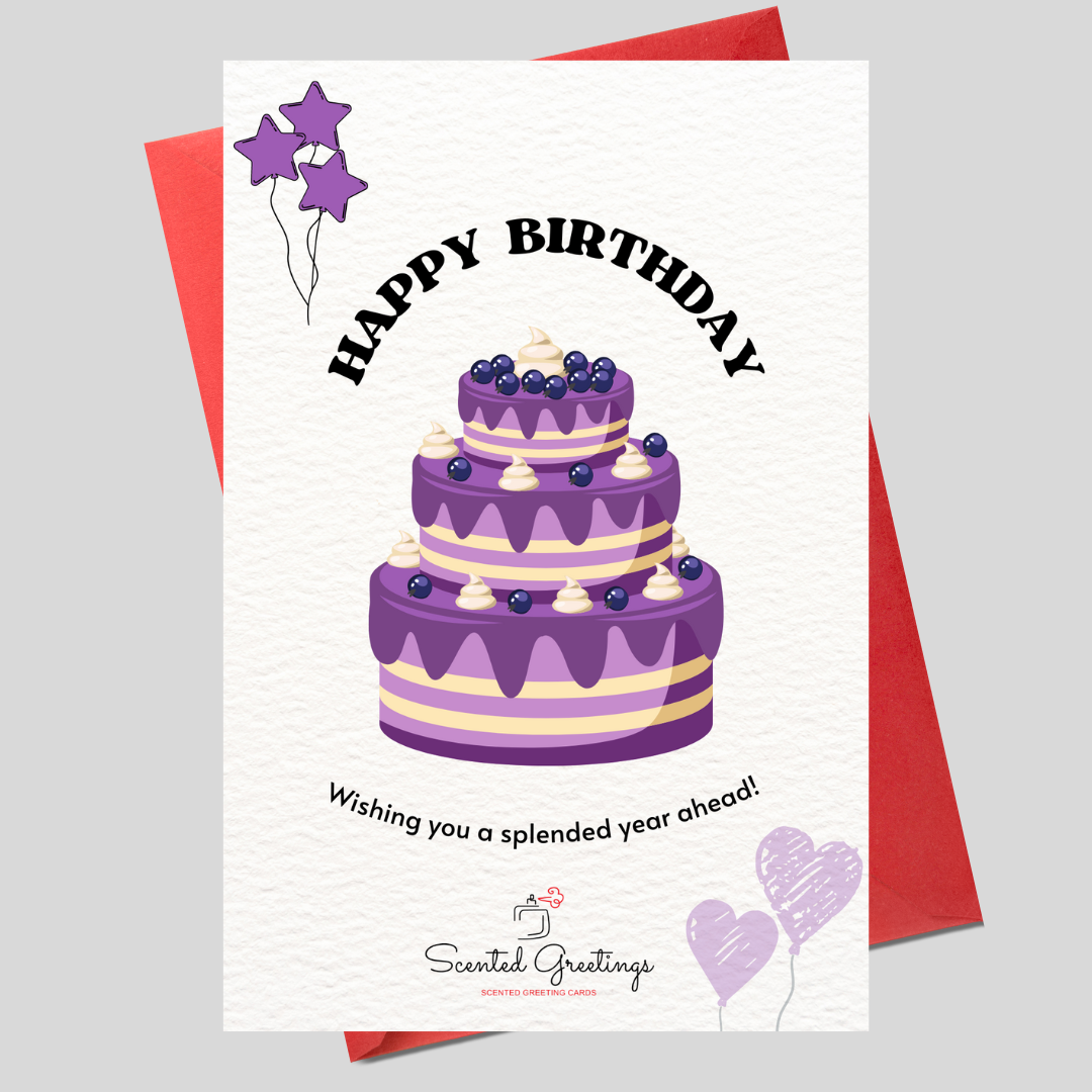 Happy Birthday Wishing You a Splendid Year ahead! | Scented Greetings ...