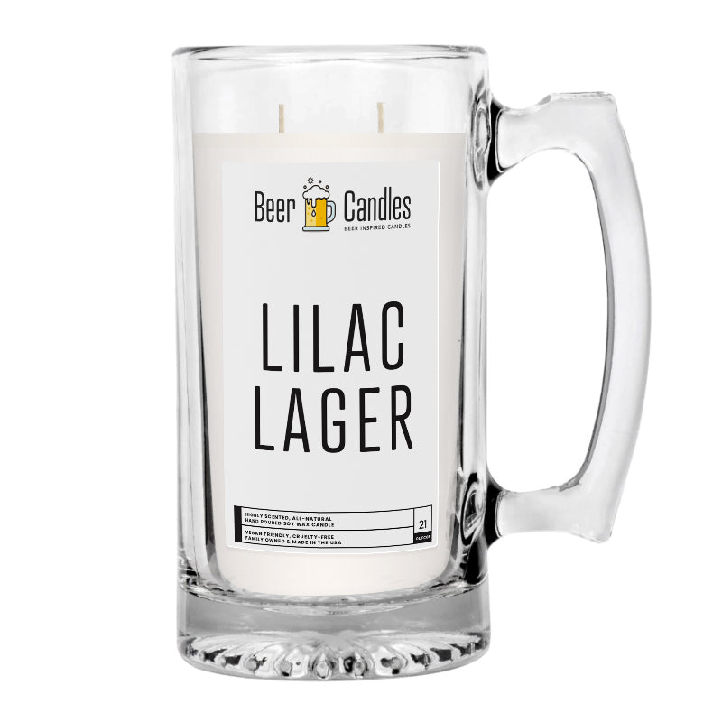 Lilac Lager Beer Candle – Jewelry Candles, Cash Candles & Cash Wax Melts