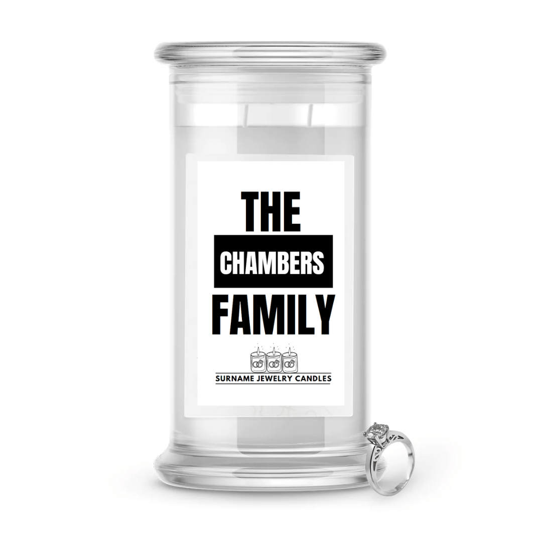 The Chambers Family | Surname Jewelry Candles – Jewelry Candles - Cash ...