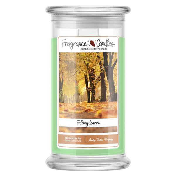 Falling Leaves Fragrance Candles – Jewelry Candles, Cash Candles & Cash ...