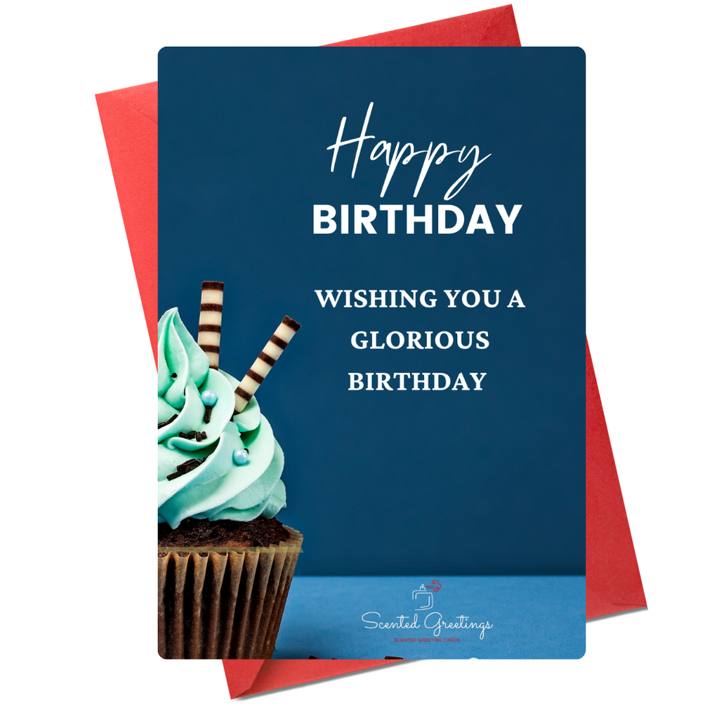 Happy Birthday Wishing You a Glorious Birthday | Scented Greeting Card