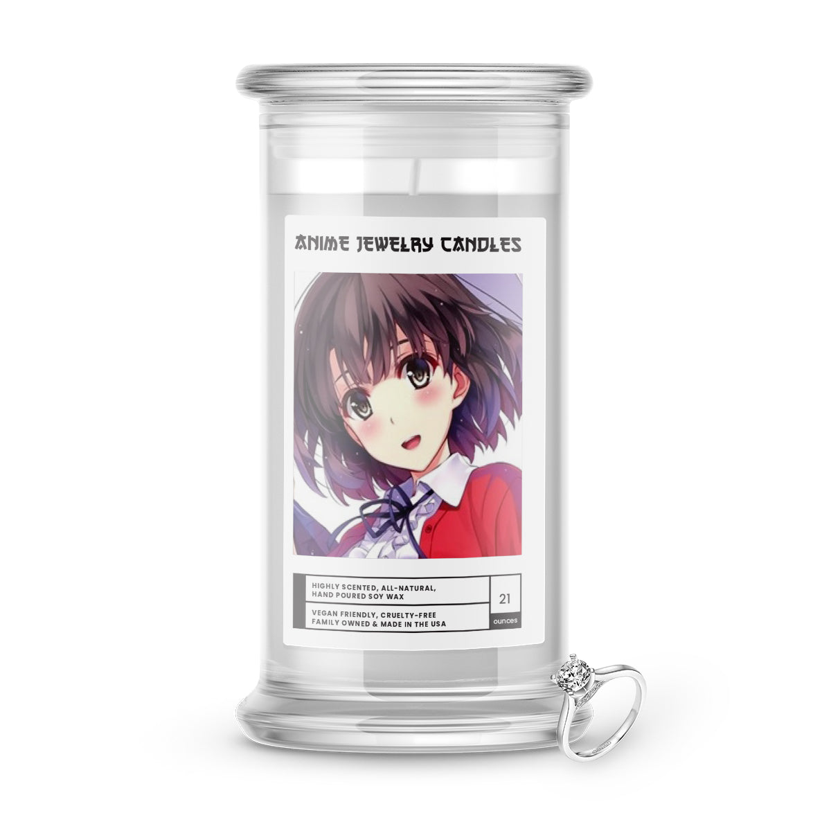 Katou, Megumi | Anime Jewelry Candles – Jewelry Candles, Cash Candles ...