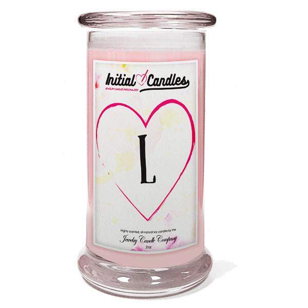 Letter L Initial Candles — Jewelry Candles® – Jewelry Candles, Cash ...